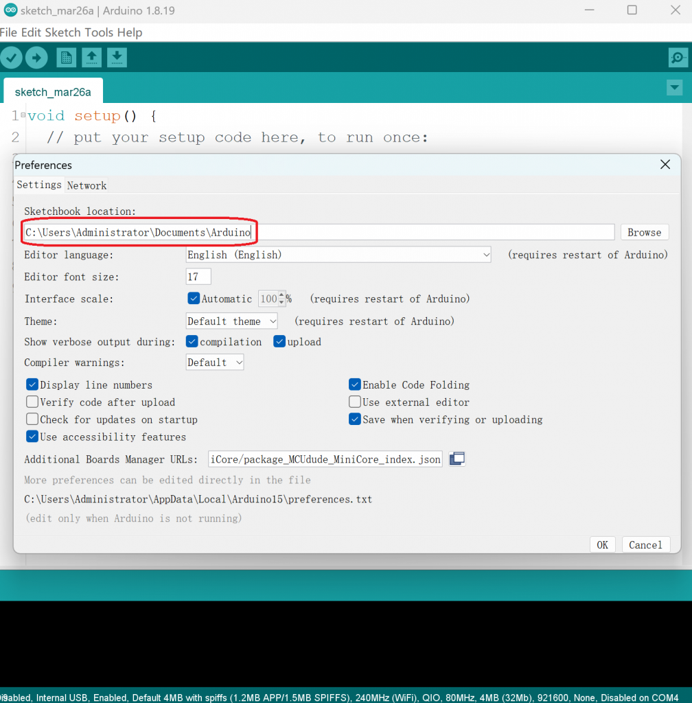 为Arduino IDE安装添加库 – XLOT
